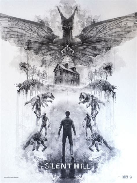 Silent Hill Art Print By Chris Skinner Video Game Time To Collect