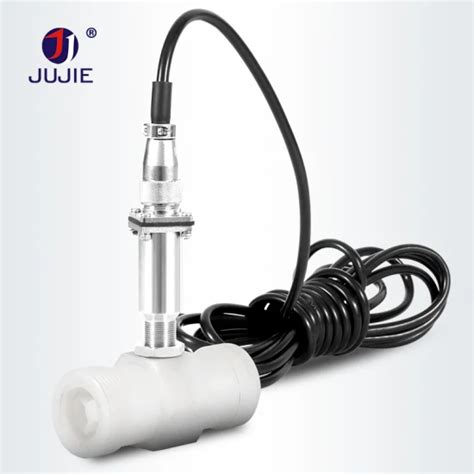 Sulfuric Acid Flow Meter Sensor Acids Bases Corrode Liquids Flowmeter Anti Corrosion Pe Material
