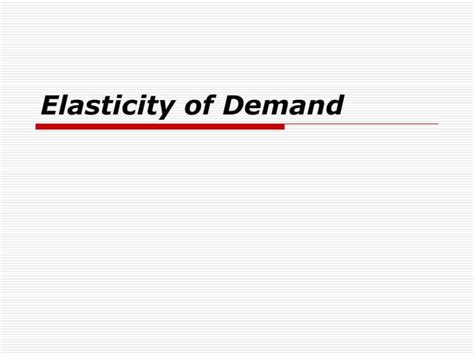 Demand Ppt