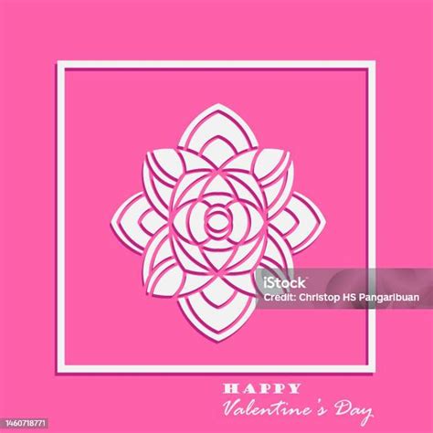 해피 발렌타인 데이 텍스트 빨간색 그라데이 배경에 손 글자 타이포그래피 포스터 로맨틱 벡터 일러스트 벽지입니다 0명에 대한 스톡