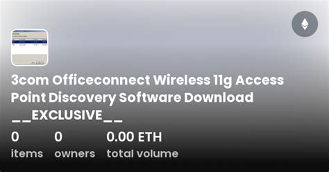 3com Officeconnect Wireless 11g Access Point Discovery Software Download Exclusive