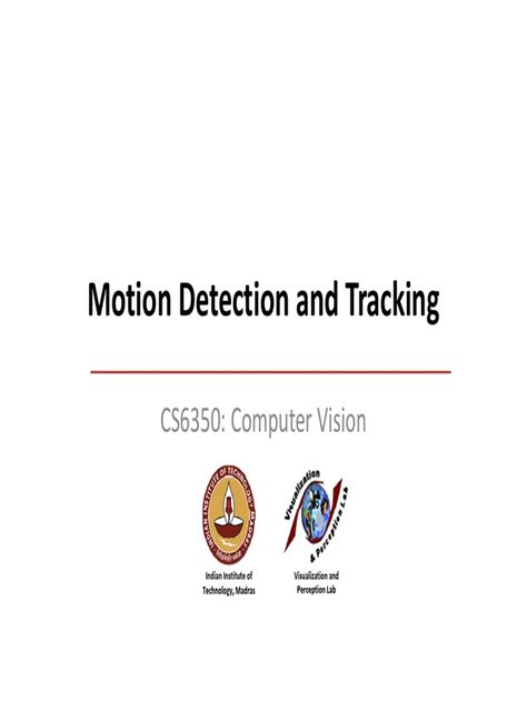 pdf motion detection and tracking pdf dokumen tips