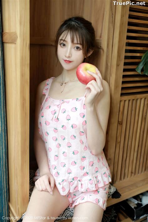 Mfstar Vol349 Chinese Model Yoo优优 Sexy And Cute Strawberry Girl