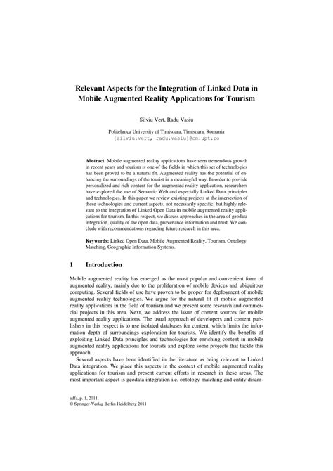 Pdf Relevant Aspects For The Integration Of Linked Data In Mobile