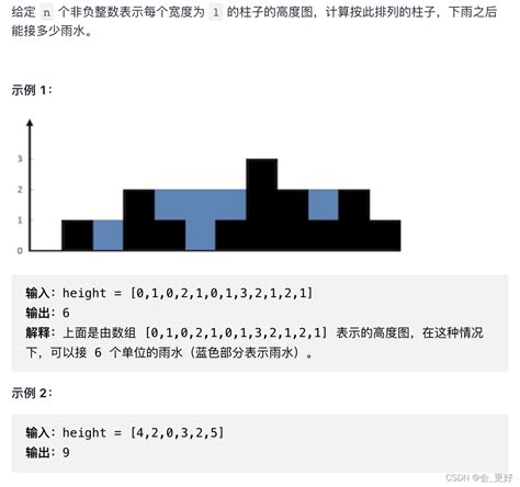 leetcode 42 接雨水 csdn博客
