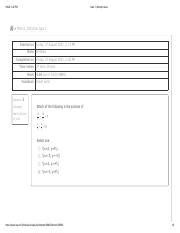 Quiz Attempt Review Pdf Pm Quiz Attempt Review