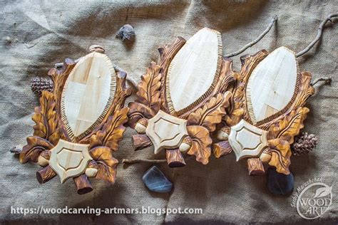Медальйон під мисливський трофей "Дуб" / Medallion under the hunting ...