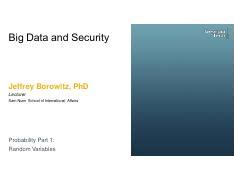 Merged M4 PPTs And Transcripts Pdf Big Data And Security Jeffrey