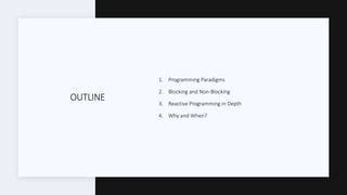 Reactive Programming Intro Pptx Programming Languages Computing
