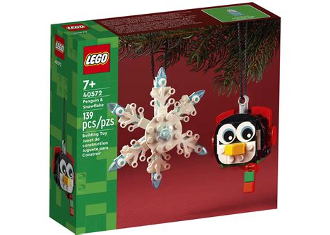 Lego Penguin And Snowflake Set 40572 De