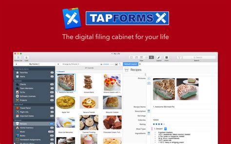 Tap Forms Organizer 5 Database For Mac Download