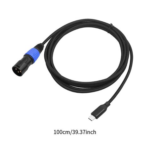 Usb C To Xlr Male Audio Cable Output Cable Audio Connector For Mixer Speaker 100cm Fruugo Au
