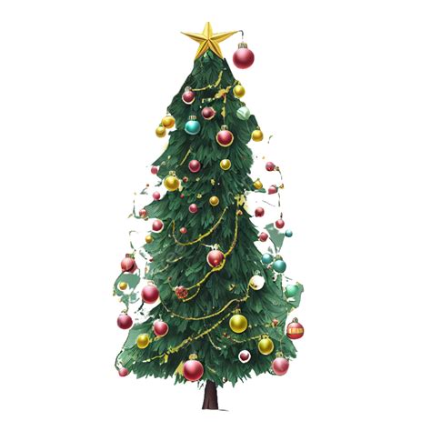 장식이 있는 아름다운 크리스마스 트리 크리스마스 트리 수채화 크리스마스 트리 크리스마스 Png 일러스트 및 Psd 이미지 무료 다운로드 Pngtree