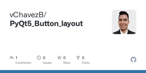 Github Vchavezbpyqt5buttonlayout