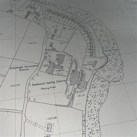 Vintage Ordnance Survey Map Of Killyleagh On The Square Emporium