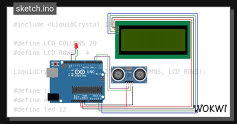 Alan Ultrasonic Sensor 1 Draft Wokwi Esp32 Stm32 Arduino Simulator