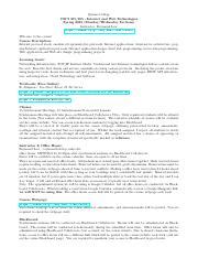 CS355 MondayWednesdaySyllabus Pdf Queens College CSCI 355 655