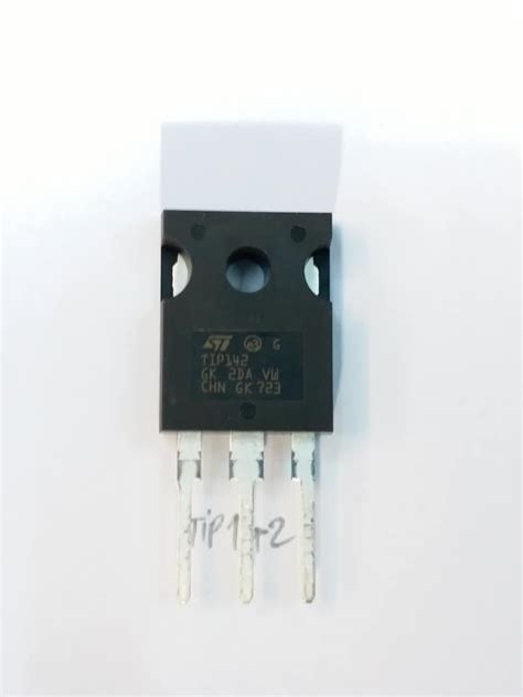 ขาย Tip142 Transister Power Amp ทรานซิสเตอร์ ยี่ห้อ St Thomsan Sgs Thomsan ราคา ตัวล่ะ บาท