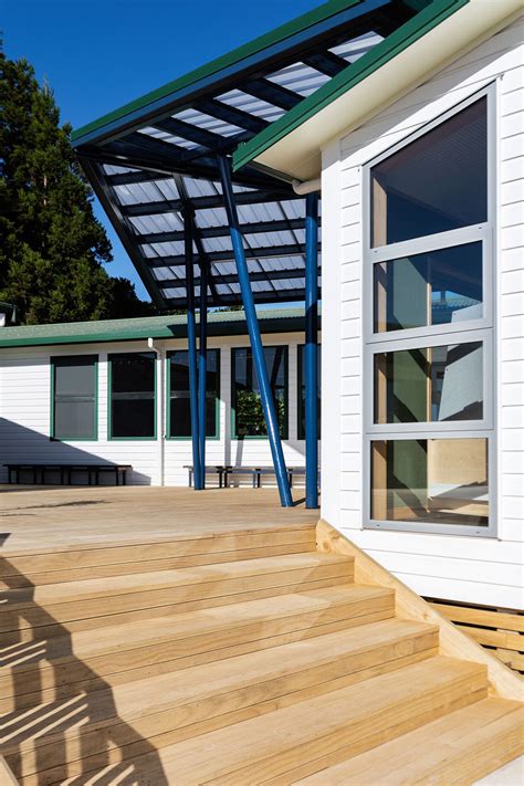 Omata School Canopy And Classroom Refurbishment Architect People