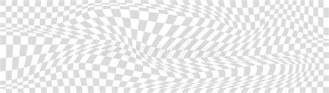 Checkered Background With Distorted Squares Abstract Banner With Distortion Stock Vector