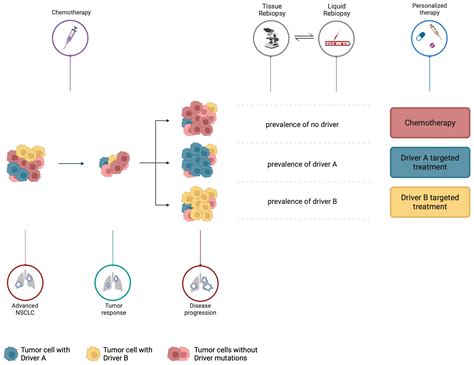 Co Occurring Driver Genomic Alterations In Advanced Non Small Cell Lung