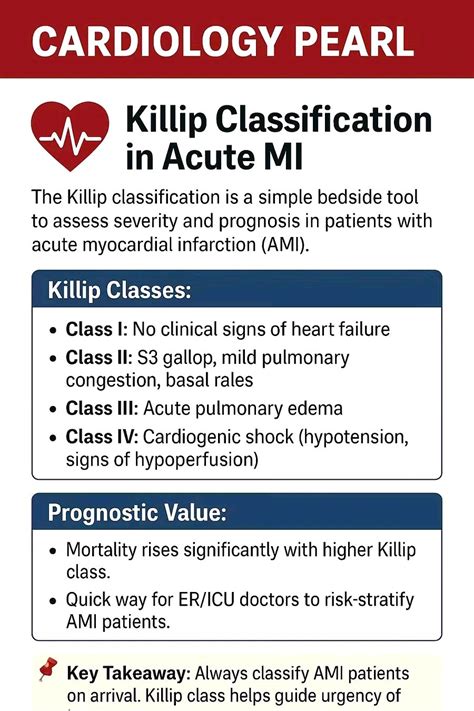 Understanding Killip Classification For Acute Mi Prognosis Okema