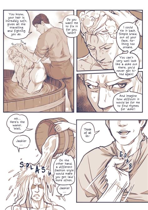 Post Cherryontop Comic Dandelion Geralt Of Rivia Jaskier The Witcher