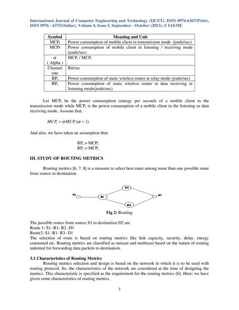 A Framework For Efficient Routing Protocol Metrics For Wireless Mesh Networ Pdf