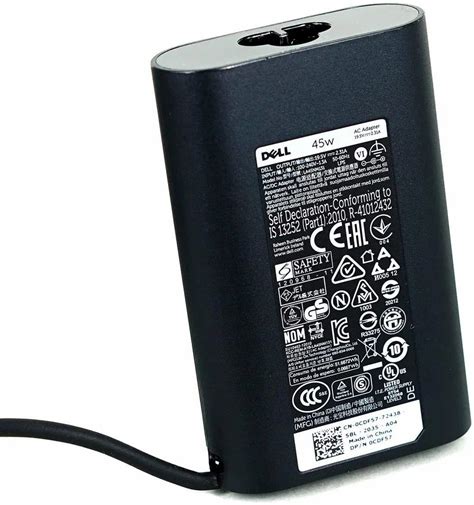 Dell V A W Mm Mm Original Laptop Charger For Xps Xps Rg T Pa
