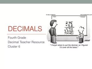 PPT Chapter Decimals PowerPoint Presentation Free Download ID