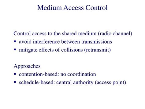 Medium Access Control Protocols Lecture 7 Lecture Material Contributed By K Langendoentudelft