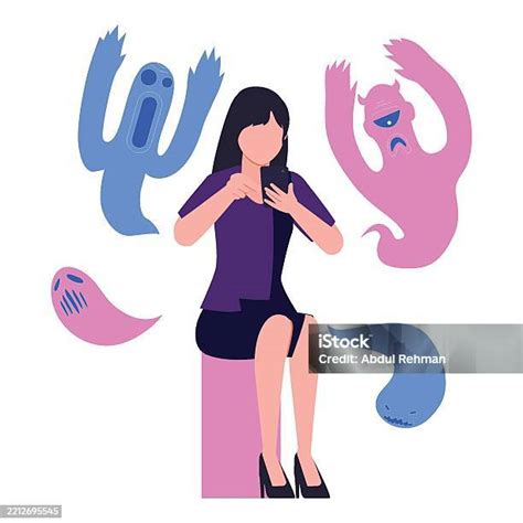 정신 장애를 앓고 있습니다 쉽게 수정하거나 편집 할 수있는 벡터 일러스트 레이션 쉽게 수정하거나 편집 할 수 있습니다 남자 아기에 대한 스톡 벡터 아트 및 기타 이미지