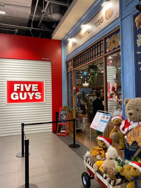 파이브가이즈 여의도 방문 후기 평일 저녁 웨이팅 116팀 캐치테이블 더현대 맛집 메뉴 솔직후기 네이버 블로그