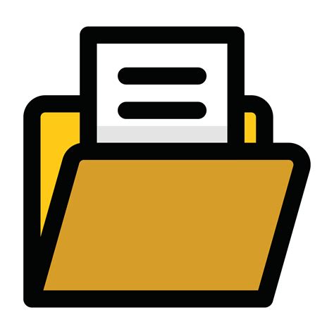 Trendy File Folder Vector Art At Vecteezy