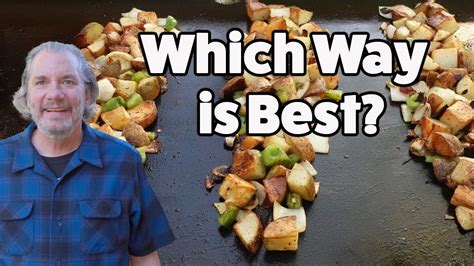 Home Fries Three Ways Blackstone Griddle Youtube