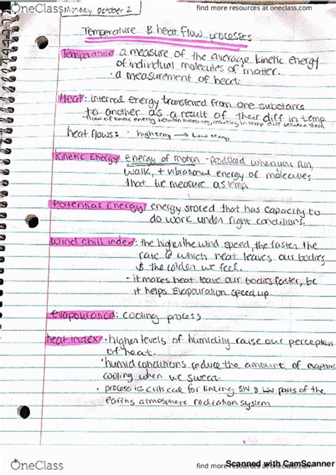 GEOG Lecture Geo Lecture A OneClass