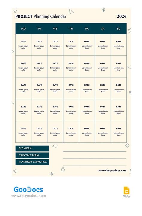 Project Planning Calendar Template Excel At Cynthia Cawley Blog