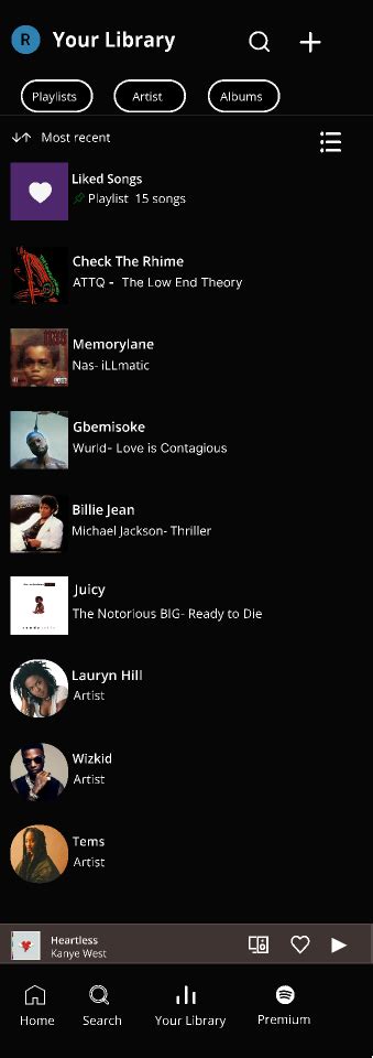 Sportify Library Ui Figma