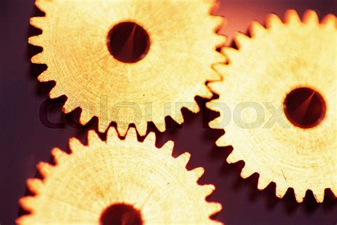 Cogwheels Stock Image Colourbox