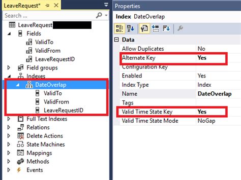 Valid Time Statedate Effective Framework