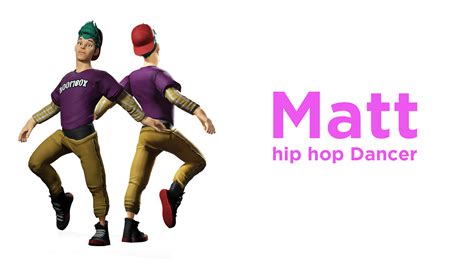 Hip Hop Matt Character Creator Actor Reallusion Content Store