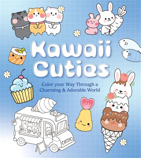 Kawaii Cuties Color Your Way Through A Charming And