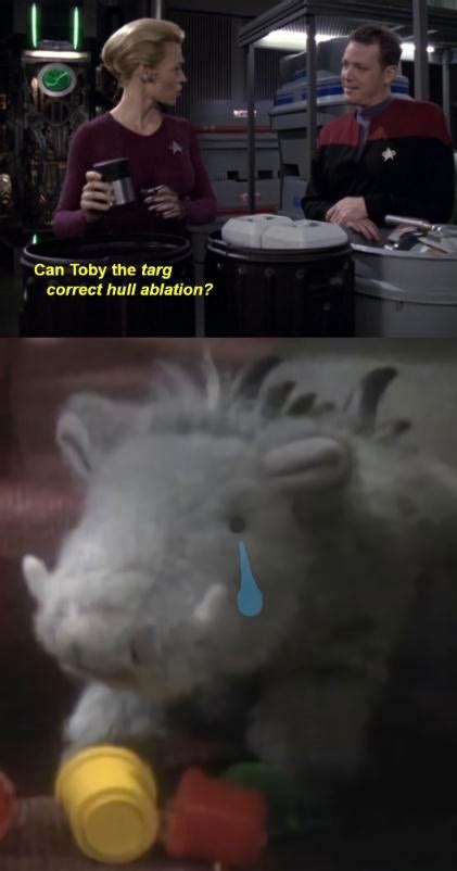 We Stan Toby The Targ In This Ship R Startrekmemes