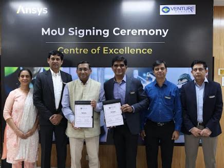 Ansys And Venture Center To Create Startup Simulation Centre Of Excellence