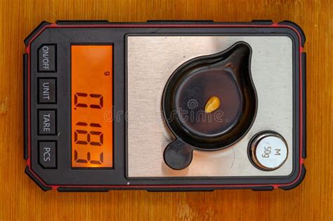 High Precision Scale On A Thousandth Scale With Digital Display