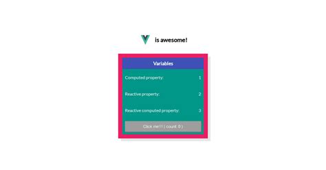 Vue Template Vars Example Codesandbox
