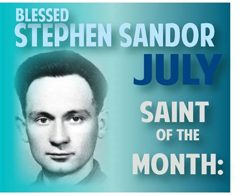 Blessed Stephen Sandor Conquest