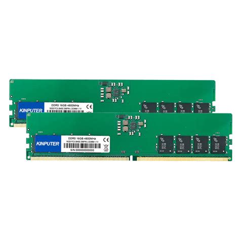 Pc Ram Ddr5 16gb 32gb 64gb 4800 5200 5600 6000mhz 1 1v Memory For
