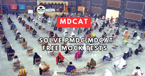 Solve MDCAT Mock Tests Pak Learning Spot PLS Academy Online Platform For Entry Test Preparations
