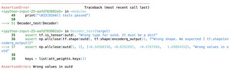 C5w4a1 Transformer Architecture With Tensorflow Submission Error